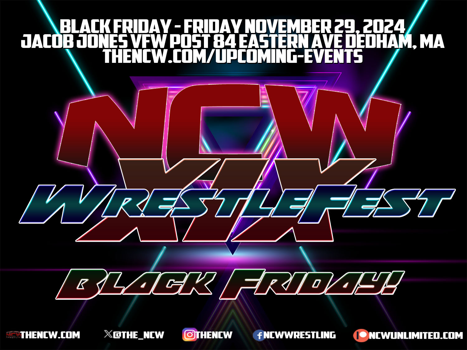 Upcoming Events – Northeast Championship Wrestling